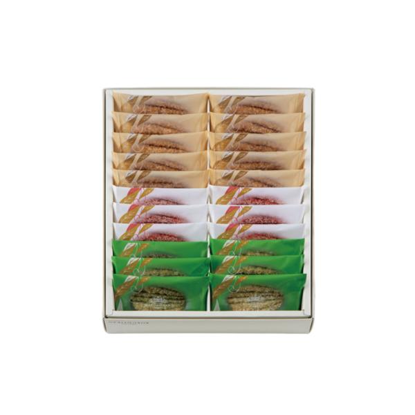 内容量 リーフパイ: 3種類22枚（プレーン10・いちご6・抹茶6） 日保ち 約45日（発送から賞味期限まで）