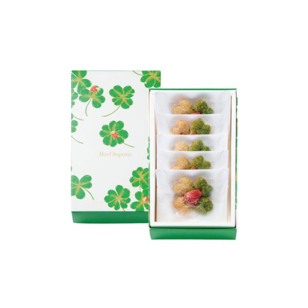 内容量 クローバーパイ: 5枚 日保ち 約45日（発送から賞味期限まで）