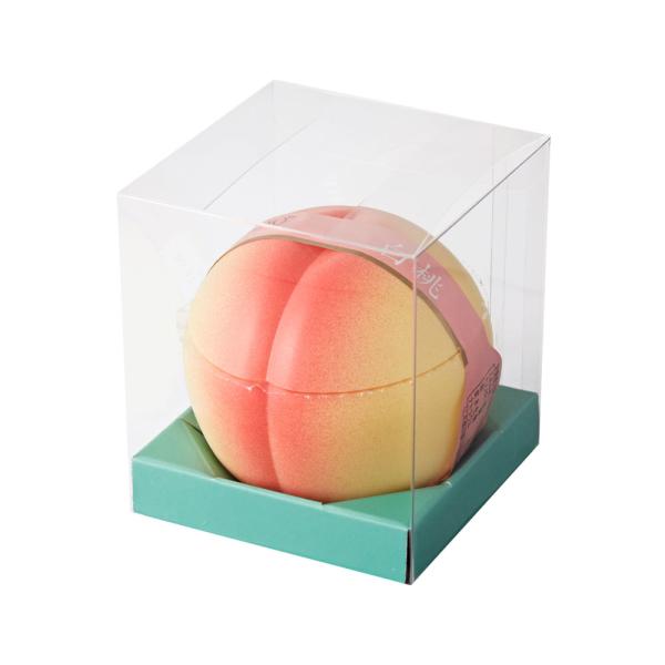 フルーツのピューレや果汁で仕立てたゼリーを可愛らしい果実型カップに詰め込んだタカノ自慢のデザートです。国産桃の果汁と山形県産の恋香の果肉を使用。恋香桃は果肉が内容量緻密でサクッとした食感が特長です。内容量：110g