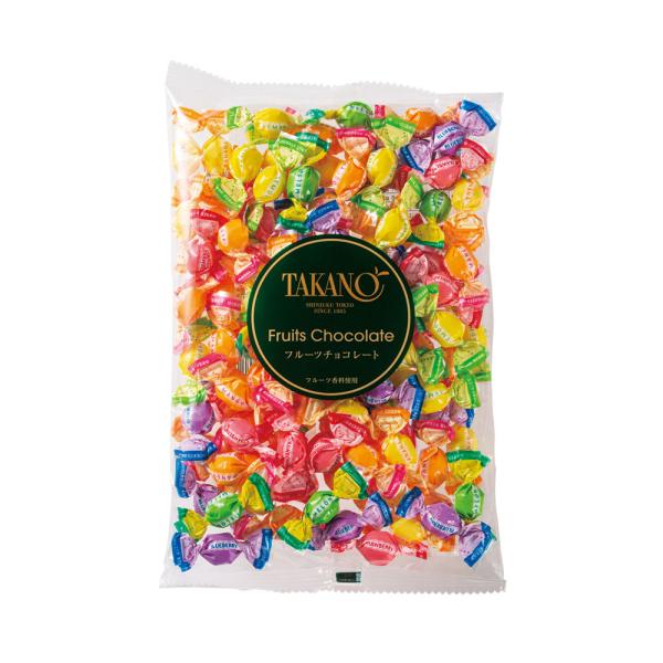 ブルーベリー、ストロベリー、レモン、マンゴー、メロン、バナナの6種類の味が楽しめるフルーツチョコレートです。内容量 ：145g（個包装紙込み）