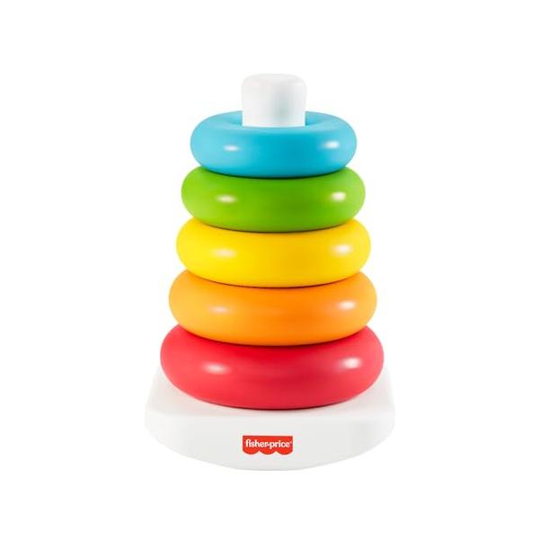 2新モデル/-/GRF09・Color:2新モデル・パッケージ個数:1・内容ゆらりんタワーはフィッシャープライスのロングセラー商品。1960年に初登場以来、赤ちゃんのおもちゃの代表と言える人気を誇っています。90％が植物などの再生可能な資源...