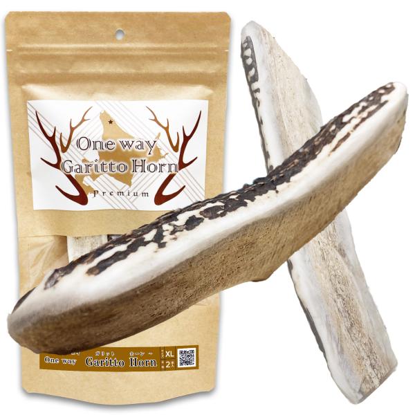 種　類　プレミアム（半割り）サイズ：XL(約19cm以上)　主に超大型犬用原材料    エゾ鹿角        原産国名  日本（北海道産）内容量    ２本入（110g以上／1本あたり）      保存方法  常温（直射日光・高温多湿は避...