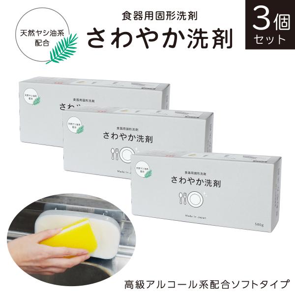 天然ヤシ油系配合　高級アルコール系配合ソフトタイプ手あれが少なく自然を守る無リン洗剤。シンクに取り付けるだけ！便利な吸盤固定式タイプ。■品名：台所用合成洗剤■液性：中性■内容量：580g■本体サイズ：幅17.5cm×高さ8.5cm×奥行4....