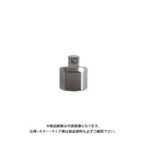 【メーカー】●コーケン販売(株)【特長】●3/4"SQ凹→1/2"SQ凸 への変換アダプターです。●各駆動部外周に6角を設けソケットレンチ用ハンドル以外にもメガネレンチ等でも駆動が可能です。【仕様】●寸法(L×T×H)：44.6mm×22m...