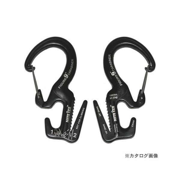 【メーカー】●NITE IZE【特長】●荷物をしっかり固定させたり、ロープ同士を簡単に繋げるカラビナ付きの便利なグッズ。キャンプや作業にも最適。【仕様】●カラビナ型ロープ固定用具●指示操作のレーザー刻印入りで使いやすい●カラビナ：ステンレス...