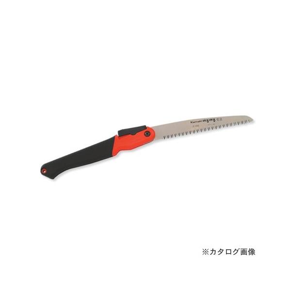 【メーカー名】●（有）岸本農工具製作所【特長】●1本で細目・荒目の二役をこなす、2枚刃式の折込鋸！●さまざまな用途に機敏に対応可能！●便利なストッパー付！【仕様】●全長：420mm●重量：150g●刃長：180mm
