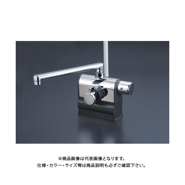 価格.com - KVK デッキ形サーモスタット式シャワー 右ハンドル仕様 (240mmパイプ付) KF3008RR2 (水栓金具) 価格比較