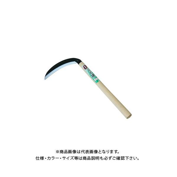 【メーカー】●浅香工業【特長】●刃長195mmタイプの、やわらかい草の刈り取り作業用スチール製薄鎌。●刃先はS45C相当を使用し熱処理を施すことにより耐磨耗性に優れ、切れ味が持続します。●やわらかい草の刈り取り作業に。【仕様】●重量：200...