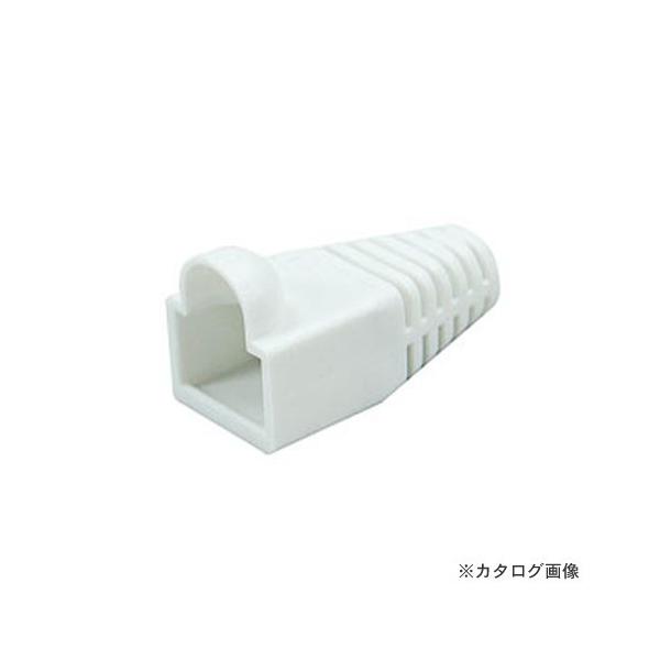 【メーカー】●ジェフコム（株）【仕様】●プラグタイプ：8P●適合ケーブル径：φ6.5mmまで●ケーブルの識別に便利●色：白●入数：30個