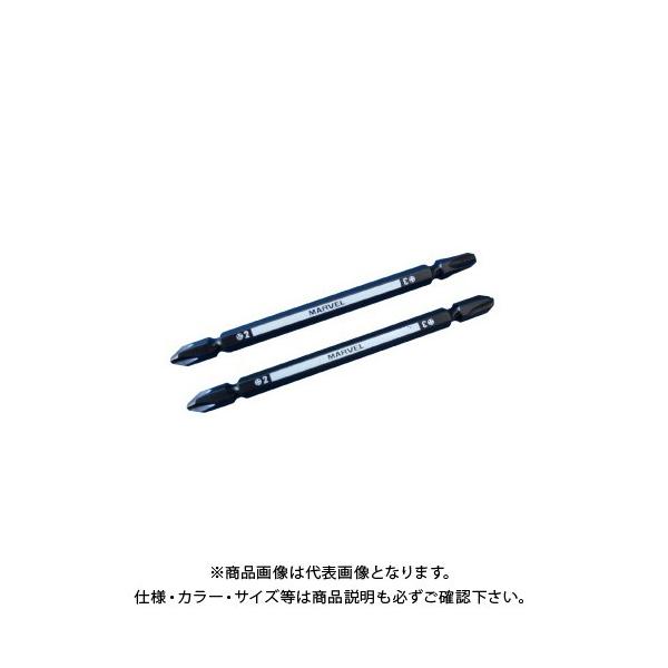 【メーカー】●(株)マーベル【特長】●よく使うサイズを1本で対応●作業用とに合わせて使い分け可能●マグネット入【仕様】●サイズ(刃先×全長)：+2・+3×110mm●数量：2本入