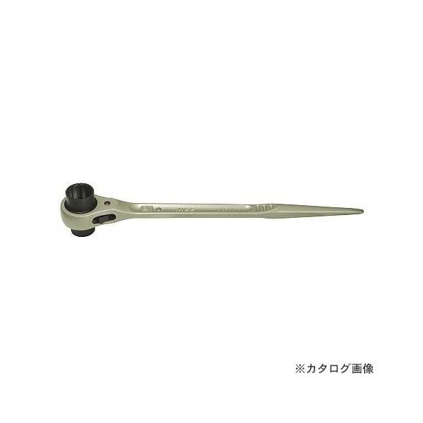【メーカー】●（株）ＭＣＣコーポレーション【特長】●鉄骨・橋梁・鉄塔・土木・建築・電気工事の締め付け作業や機械・治工具などの整備組立作業など幅広い用途●ハンドル先端は鉄骨の穴合わせやワイヤロープの広げに最適●ネジを締める、緩めるソケットは安...
