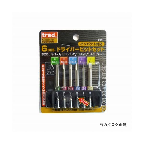 【メーカー名】●三共コーポレーション【特長】●色とサイズ表示でサイズの見分けが簡単！インパクトドライバー対応【仕様】●全長/65mm●六角軸径/6.35mm●セット内容/65mm片頭ビット　No1×1本、65mm片頭ビット　No2×2本、6...