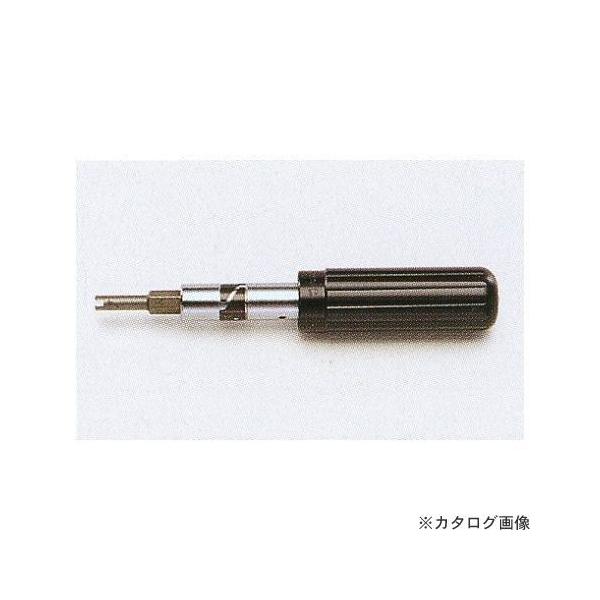 【メーカー】●（株）イチネン TASCO【特長】●バルブコア(ムシ)を入れる時に使用します。●バルブコアを取付ける際のトルク値は32.8cN・mです。