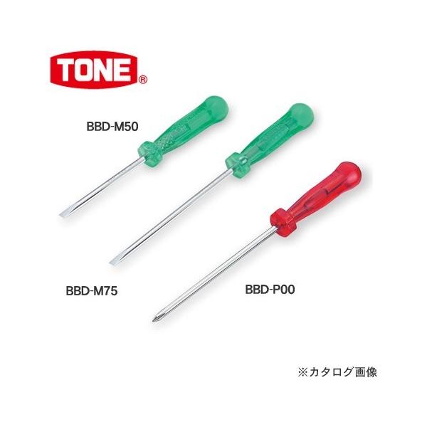 【メーカー】●ＴＯＮＥ（株）【特長】●丸軸ドライバーです。【用途】●精密機器等に使用します。【仕様】●軸長(mm):50●刃先:[[(-)]]0.4×3.0●全長(mm):101●質量(g):9【材質・仕上げ】●本体:構造用鋼●グリップ:樹...