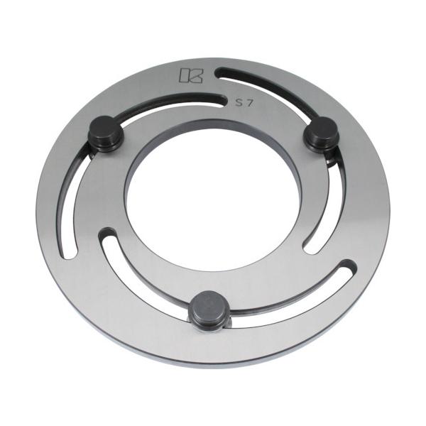 【メーカー】●（株）カワシモ【仕様】●適合チャック外径(インチ)：7●ピン径(mm)：16.5●外径(mm)：230●最大加工寸法(mm)：115●タイプ：スクロールチャック用【質量】●3.100KG