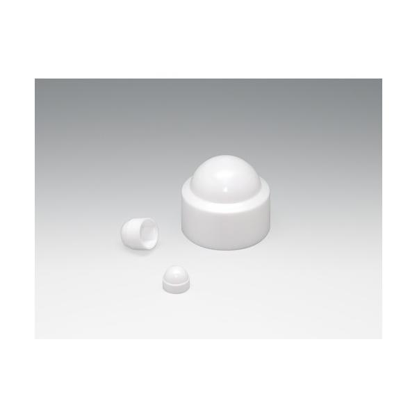 【メーカー】●（株）ＳＤＣ田中【仕様】●色：白●適合ねじ：M8●D(mm)：12.8●適用ナット寸法：M8●適用ボルト寸法：M8【材質・仕上げ】●L.D.ポリエチレン（PE）【1注文あたり入数】●100個【質量】●104.000G