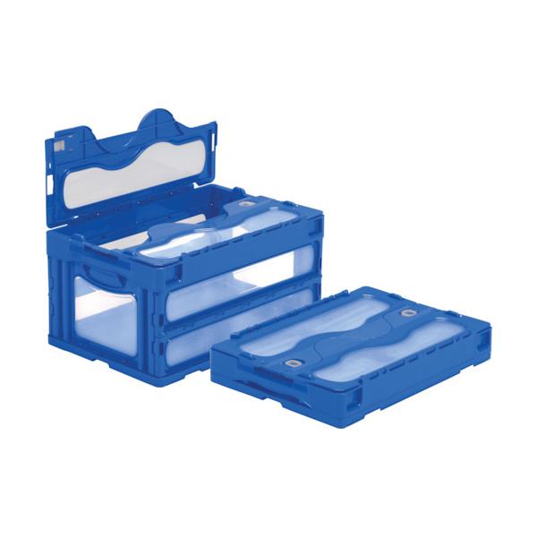 【メーカー】●三甲（株）【仕様】●容量(L)：41.5●色：ブルー●外形寸法(mm)間口：530●外形寸法(mm)奥行：366●外形寸法(mm)高さ：281●有効内寸(mm)間口：493●有効内寸(mm)奥行：335●有効内寸(mm)高さ：...