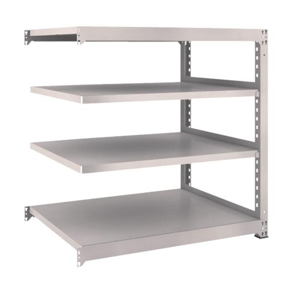 【メーカー】●トラスコ中山（株）【仕様】●間口(mm)：1200●奥行(mm)：921●高さ(mm)：1200●有効間口(mm)：1140●色：ネオグレー●棚段数(段)：4●棚板調整ピッチ(mm)：25●タイプ：連結型●外形寸法(mm)高さ...