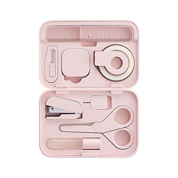 単品・さくら  TD・・Color:さくらStyle:単品・2020年度グッドデザイン賞受賞。1984年に発売した手のひらサイズの文具セット「チームデミ」が美しく生まれ変わりました。これさえあれば一通りできる、誰もが使う厳選された文具セット...