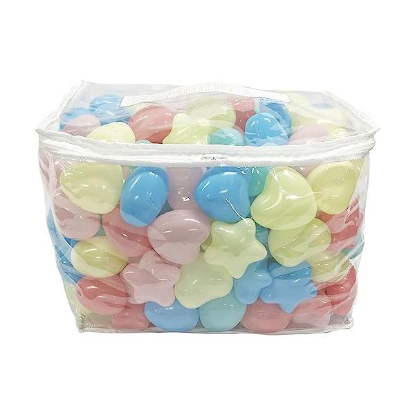 ・アソートパステル 5.5cm ・・Size:5.5cmColor:アソートパステル・商品サイズ（cm）：幅約5.5×奥行約5.5×高さ約5.5／1個あたり・商品重量：約4g／1個あたり・材質：ポリエチレン