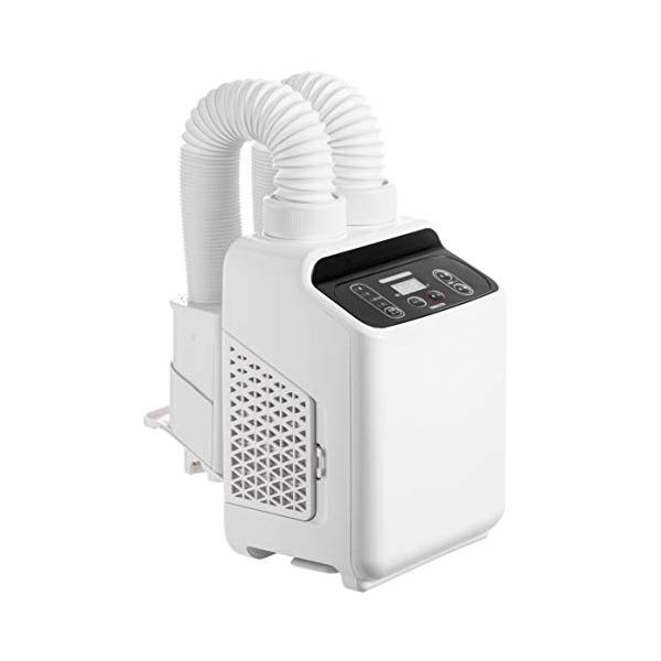 3)ハイパワーダブルノズル・ホワイト  ZFE-W800(W)・・Style:3)ハイパワーダブルノズルPatternName:1)単品・ダブルノズル 布団乾燥機 くつ乾燥アタッチメント2枚付き・本体サイズ:幅19×奥行25.5×高さ37c...