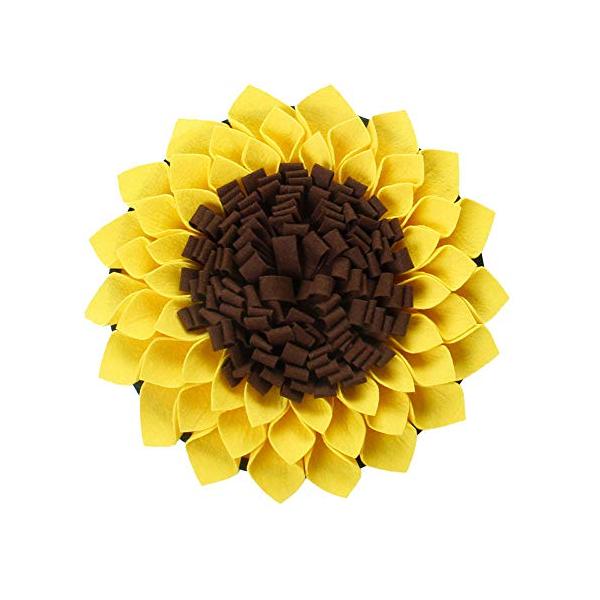 ・ノーズワークマット-5  ・・Color:ノーズワークマット-5・★【滑りにくいデザイン、持ち運びが簡単】裏側には滑り止めデザインので、力の強いペットが噛んで引っ張っても滑りにくいです。また、紐が付いているので、椅子やテーブルの脚に縛り付...