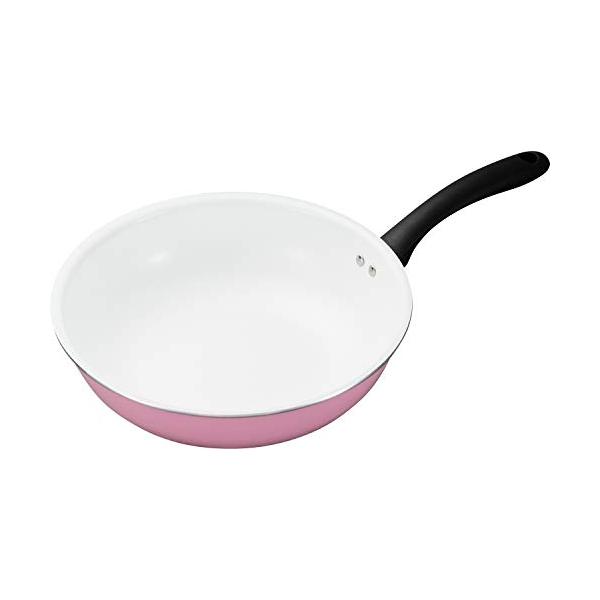 単品・ピンク 4) 炒め鍋 28cm CF-G28FB-WPK・・Size:4) 炒め鍋 28cmStyle:単品PatternName:ガス火専用・対応熱源:ガス火専用・サイズ:本体/幅47.8×奥行30.0×高さ11.5cm・深さ8.1...