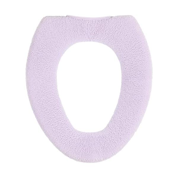 【便座カバー】O型パープル/幅25×奥行16×高さ2cm/YNO-256・Color:パープルStyle:【便座カバー】O型・パッケージ個数:1・●トイレ便座カバー　O型・素材：アクリル100%　原産国：中国・カラー：パープル・●かぶせて留...