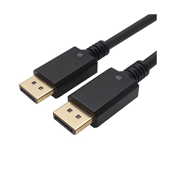 ・ブラック 2m DP20-698BB・・Color:ブラックSize:2m・■高品質な映像と音声を忠実に伝送 Displayport端子を搭載したパソコンなどと、ディスプレイなどとの接続に用います。1本のケーブルを接続するだけで、簡単に映...