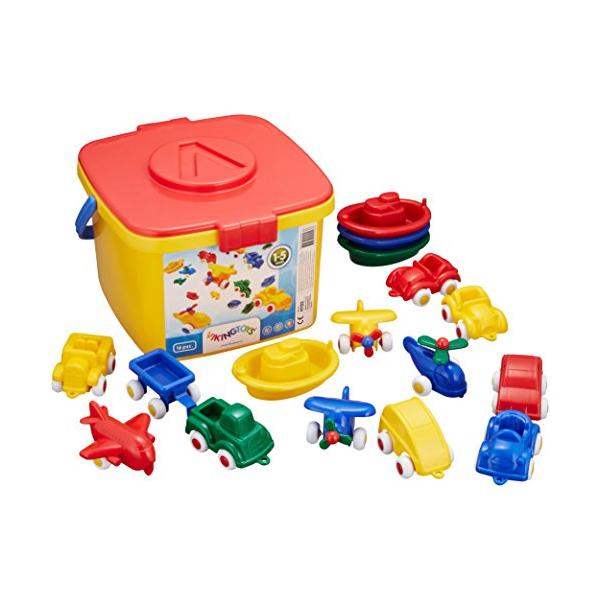 バケツセット 16個入・16個入 16個アソート 156022・・Style:バケツセット 16個入・[本体サイズ] W16×D21×H22cm・[素材] ポリエチレン、ABS、スチール・[製造国] ベトナム・[お手入れ] 食洗器使用OK(...