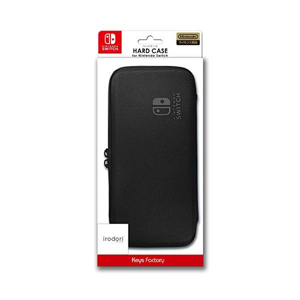 ・ブラック  NHC-001-1・・Color:ブラック・発売日は仮のものです。確定次第更新となります。・Nintendo Switch本体(Joy-Conが装着されている本体)や小物を強固に守るハードケース。・外向きに取り付けられたフラッ...