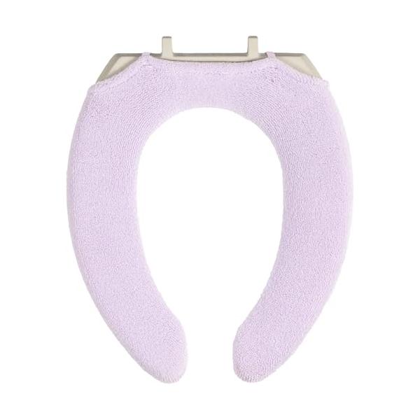 【便座カバー】U型パープル/幅87.5×奥行9.5×高さ1.5cm/YNU-156・Color:パープルStyle:【便座カバー】U型・パッケージ個数:1・●トイレ便座カバー　U型・素材：アクリル100%　原産国：中国・カラー：パープル・●...