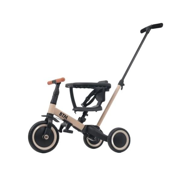 4in1ベージュカメオ/71*51*52CM/-・Color:ベージュカメオStyle:4in1・【一台4役】手押し三輪車モード、三輪車モード、ランニングバイクモード、自転車モード。様々な使い方があり、工具なしで組み合わせできです。お子様の...
