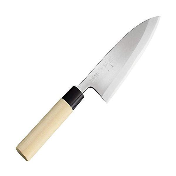 単品・グレー  AK-5204・・PatternName:出刃 165mmStyle:単品・切れ味と研ぎやすさを併せ持つハガネ製・ハガネ複合材:ハガネに軟鉄を合わせて叩き上げた、 強靭な刃身。ハガネの特性の切れ味と研ぎやすさを実現。・湿式平...