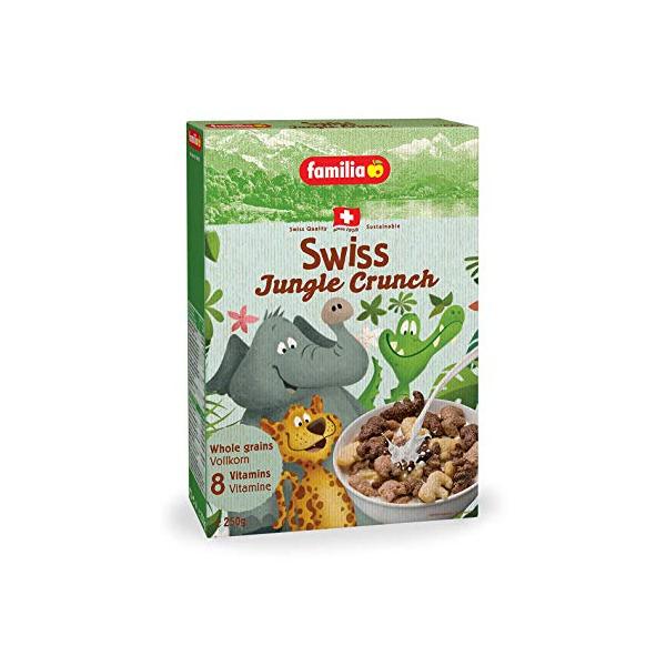 ・ 250グラム (x 1) 7610023053728・・FlavorName:5.ジャングルクランチ・内容量:250g・カロリー:20g当たり 74.2Kcal・原材料:とうもろこし粉、米粉、砂糖、小麦粉、ライ麦粉、大麦粉、ぶどう糖液糖...