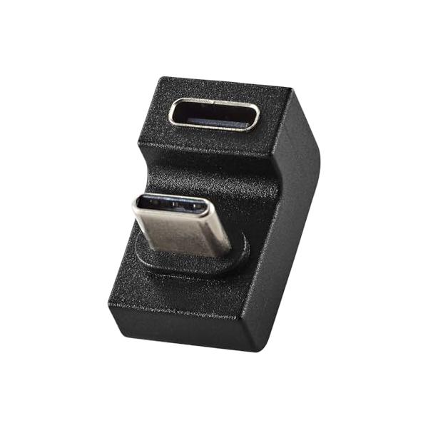 U字ブラック/-/MPA-CFCMUAD01BK・パッケージ個数:1・出っ張りを抑えてスッキリ配線。USB Type-C(TM)アダプター U字タイプです。USB 10Gbps(USB3.2(Gen2))、USB Power Deliver...