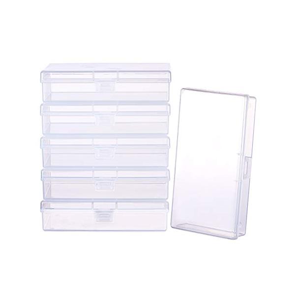 ・13.2x7.7cm 高さ3cm ・・Color:13.2x7.7cmSize:高さ3cm・?パッケージ?容：6個セットプラスチック収納ケース；サイズ：高さ約：3cm；長さ約：13.2cm；幅約：7.7cm；長方形です・?素材：優れたプラ...