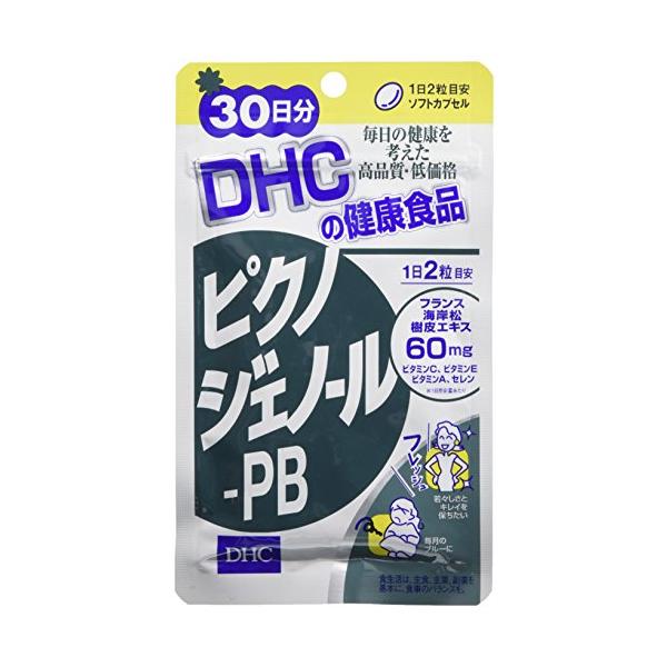 ・ 60粒 (x 1) 2182・美と健康を守る天然のパワー・1日2粒目安/30日分・ピクノジェノール-PB1日2粒総重量660mg(内容量400mg)あたりフランス海岸松樹皮エキス末(プロシアニジン60%)60mg、ビタミンC 40mg、...