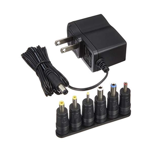 6V用・ 6.0V ACD-060S・・Style:6V用・●家庭用コンセント(AC100V)をDC6Vの電圧に変換 ●高容量1000mA、6種類の変換プラグ付で様々な機器に対応 ●安定化回路内蔵で、電圧変動が少なく機器にやさしい ●スイッ...