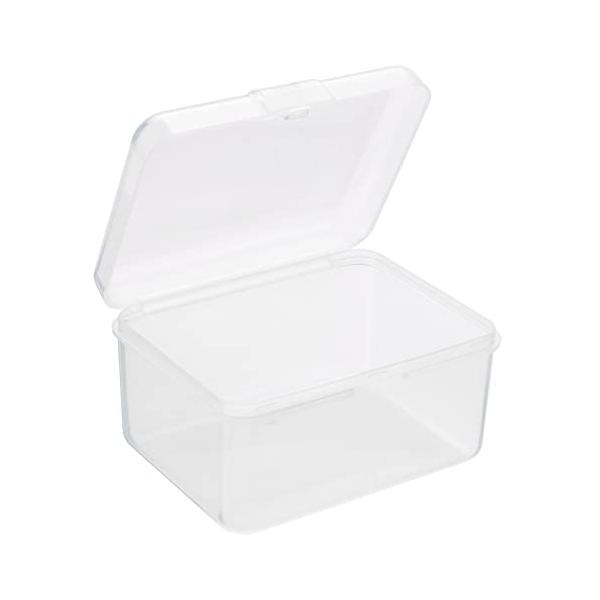 ・ 85x65x45mm ・・Size:85x65x45mm・カラー：クリア; 材質：PPプラスチック; 形状：長方形; 寸法：85x65x45 mm(L*W*H)・応用：コンテナボックスは、物事を個別に整理して識別しやすくし、DIYアート...