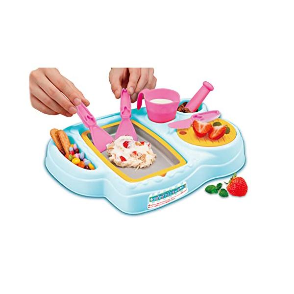 ・PatternName:単品・対象年齢：8歳以上・まぜまぜアイスがおうちで簡単に作れちゃう！・好きな材料を砕いたり、果物をカットして混ぜることができる。・簡単にオリジナルアイス作りを楽しめる！・本のヘラやスプーンなど使えるパーツもたくさん...