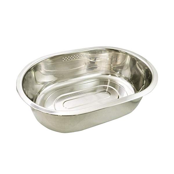 DZ-1140・シルバー 375×255×125mm DZ-1140・・Style:DZ-1140PatternName:小判型・ゴム足付きの足高タイプの洗い桶・メーカー型番:DZ-1140・サイズ:375×255×125mm・本体重量:7...