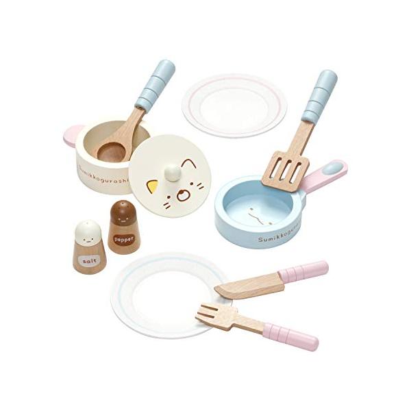 ・ ワンサイズ SG-02・・PatternName:単品(おままごとセット)・すみっコぐらしの木製おままごとシリーズが新登場!・(C)2020 San-X Co. Ltd. All Rights Reserved.