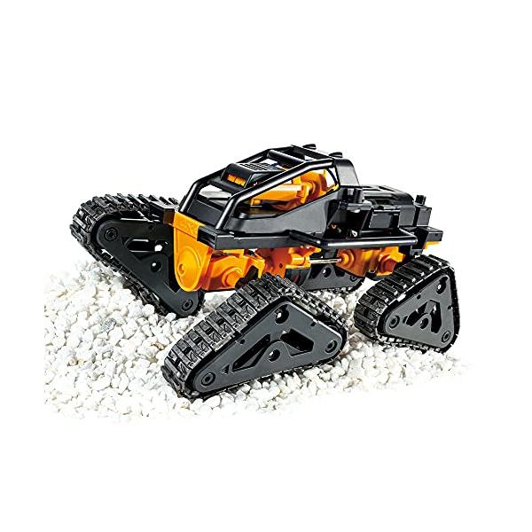 ・マルチカラー ワンサイズ 70247・組み立てが必要なキット。別途、工具等が必要。・完成時サイズ:全長約200mm、全幅約103mm、全高約100mm・130タイプモータ付き、単3形電池2本使用(別売)・タイヤの代わりに前後で大きさが異な...