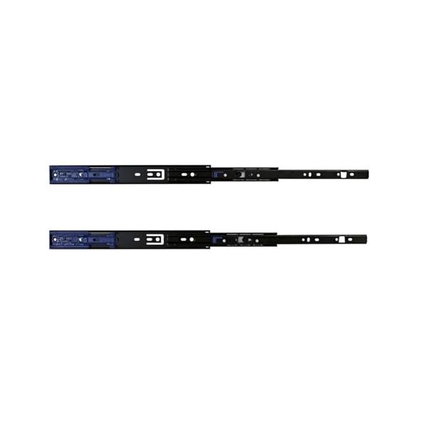 ダンパー付きブラック/幅36mm×長さ300mm/K1220-30B・Style:ダンパー付きColor:ブラックSize:幅36mm×長さ300mm・パッケージ個数:1・細幅の36mmタイプ・ダンパー付きで引き出しがやさしく閉まるので安全...