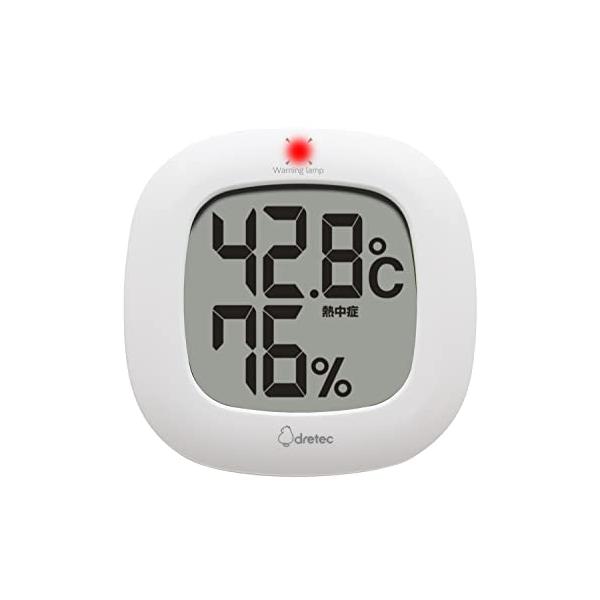 ・ホワイト(2022年モデル)  O-423WT・・Color:ホワイト(2022年モデル)PatternName:単品・【室内の環境管理に】温度計と湿度計の両方が備わったデジタル温湿度計。エアコンや加湿器などをつける目安になります。赤ちゃ...