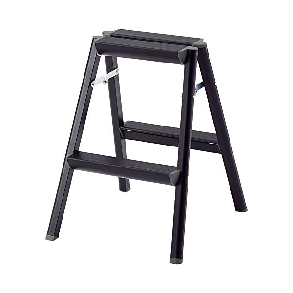 軽量・ブラック 2段 (56cm) SE-6a(BK)・・Color:ブラックSize:2段 (56cm)PatternName:単品・天板高さ：0.56m・設置寸法：幅43×奥行50cm・収納寸法：幅43×奥行18×高さ60cm・天板寸法...