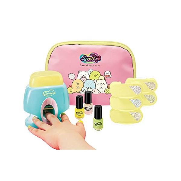 2. すみっコぐらしDXセット・エメラルドグリーン 30　23.5　80 ・・Style:2. すみっコぐらしDXセット・スタンプするだけで可愛いネイルが楽しめちゃうラブネイル ネイルスタンパーにすみっコぐらしが新登場!・すみっコぐらしの可...