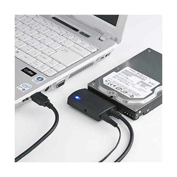 SATA-USB3.0・ブラック 0.8m USB-CVIDE3・・Style:SATA-USB3.0PatternName:単品・USB3.0対応で高速転送! HDD・SSD・光学式ドライブを簡単接続!・USB3.1 Gen1(USB3....