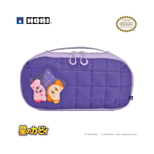 Nintendo switch用ポーチカービィ&amp;ワドルディ/幅約30cm × 奥行約8cm × 高さ約17.5cm/NSX-046・Color:カービィ&amp;ワドルディ・パッケージ個数:1・Nintendo Switch 2 本...